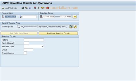 CWBQM SAP Tcode QM Engineering Workbench