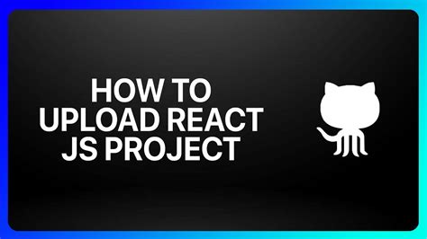 How To Upload React Js Project On Github Tutorial Youtube