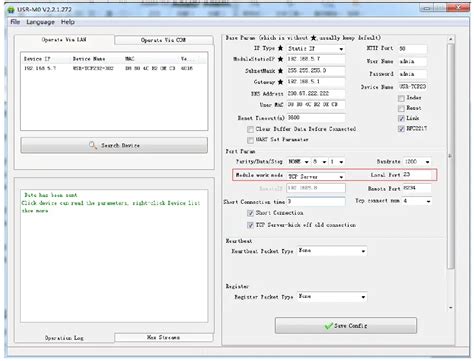 Ens Iot Rs232 01 Serial To Ethernet Converter User Manual