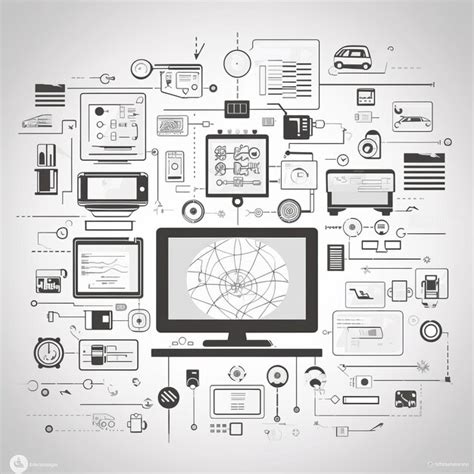 Premium Ai Image Monochrome Magic Web Design In Black And White Vector