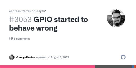 GPIO Started To Behave Wrong Issue Espressif Arduino Esp GitHub