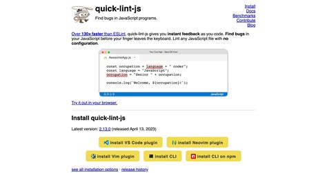 The Top 5 Nodejs Linters