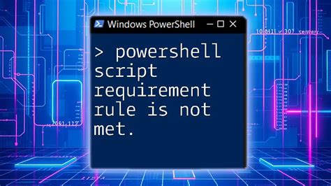 mastering powershell script run a quick guide