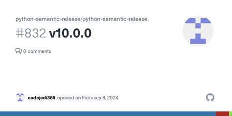 v10.0.0 · Issue #832 · python-semantic-release/python-semantic-release ...