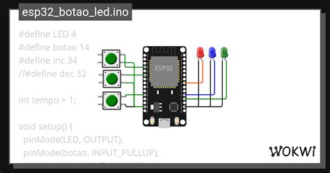 Esp32botaoo Copy Wokwi Esp32 Stm32 Arduino Simulator