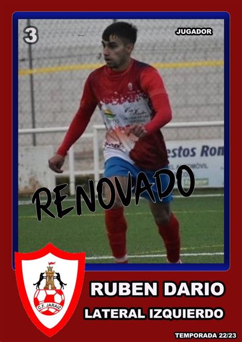 El C F Jaraíz Renueva Rubén Darío Romero Chamorro