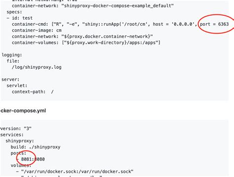 Error Message Failed To Start Container Issue Shrektan Shinyproxy Docker Compose