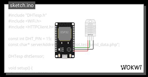 Kirim Data Ke Localhost Copy Wokwi Esp32 Stm32 Arduino Simulator