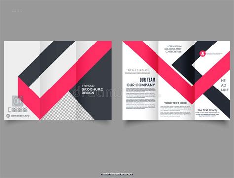 Creative Corporate Business Trifold Brochure Design Template Booklet