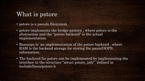 Logging Kernel Oops And Panic Pdf