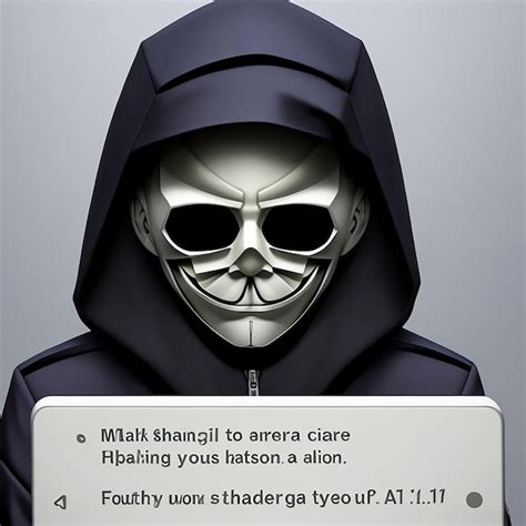 premium ai image photo digital crime by an anonymous hacker
