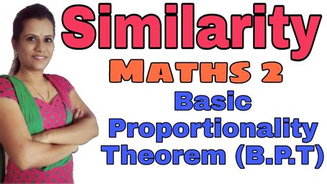 Basic Proportionality Theorem B P T YouTube