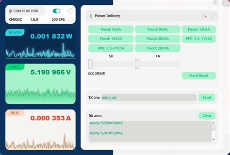 Protocol Trigger Module On PC The New Update Of POWER Z KM C C Chargerlab