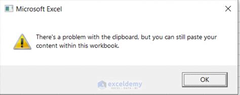Fixed Excel Clipboard Not Working 5 Possible Solutions
