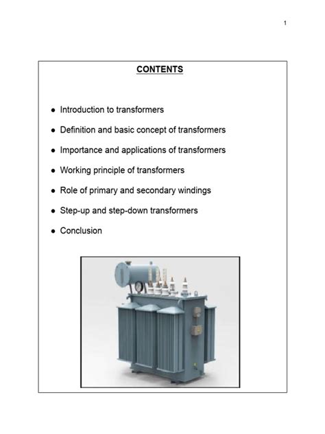 Transformer Pdf Transformer Inductor