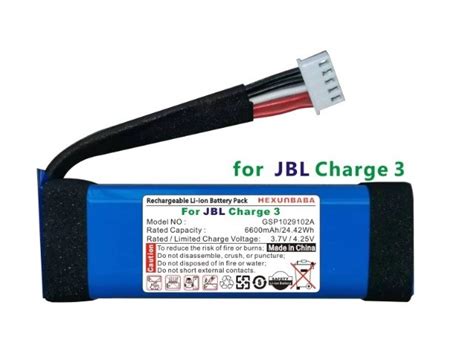 Bateria Jbl Charge 3 No Brasil