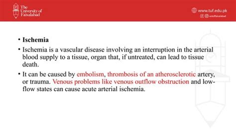 Ischemia Hypoxia Pathology All Info Pptx Pptx