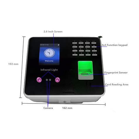 Time Clock Tcp Ip Biometric Face Attendance System Fingerprint Time Clock Employee Attendace