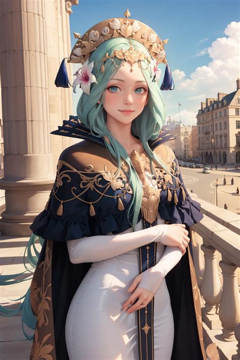 Rhea Fire Emblem Three Houses LoRA 5 Outfits V2 Stable Diffusion LoRA Civitai