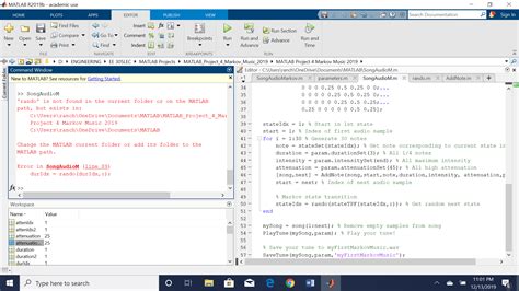 Working Directory Error Rmatlab