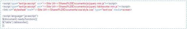 Sorting Table Using Jquery Sudhirke