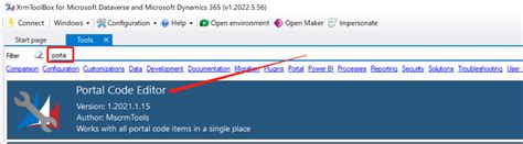 dynamics 365 xrmtoolbox portal ポータル shenghao365