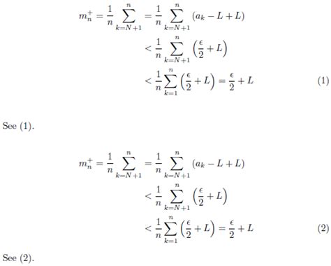cross referencing label one line in align environment tex latex