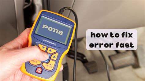 P0118 Code Heres How To Fix It Quickly And Easily Carscounsel