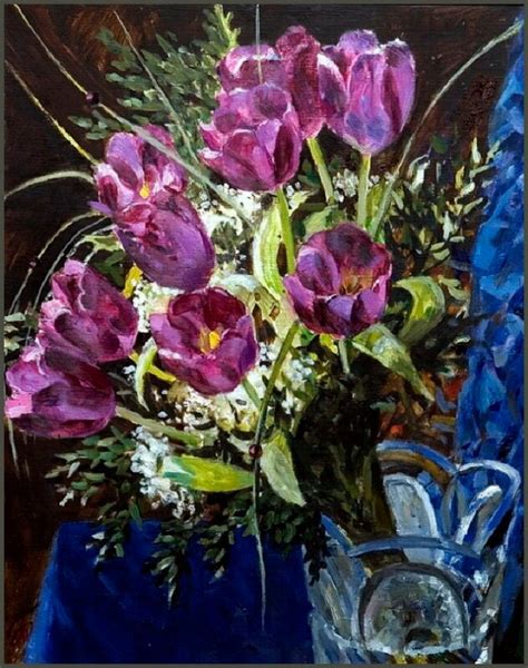 Tulips paintings artists Тюльпаны. Обсуждение на LiveInternet ...