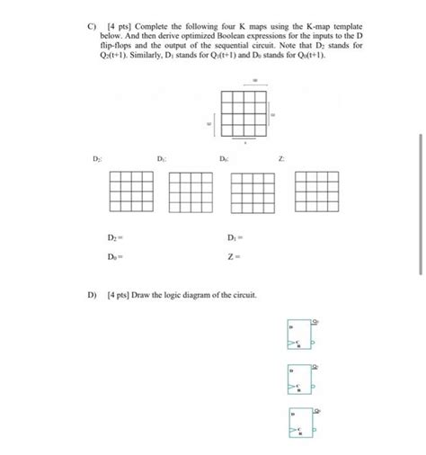 solved 2 [20 pts a sequence detector is to be designed to