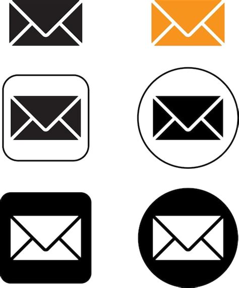 Premium Vector Email Icon Set Mail Icon Vector File