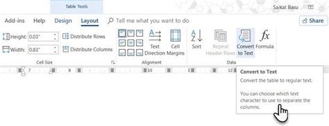 Formatting Tips For Perfect Tables In Microsoft Word Artofit