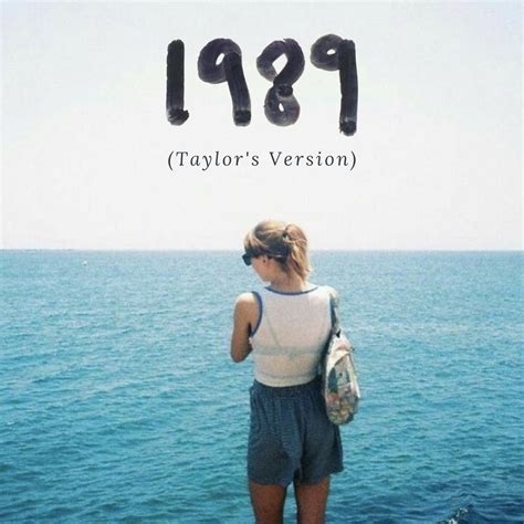 1989 Album Logo Taylor Swift 1989 Album Cover Poster