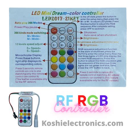 Pixel Remote Controller Koshi Electronics