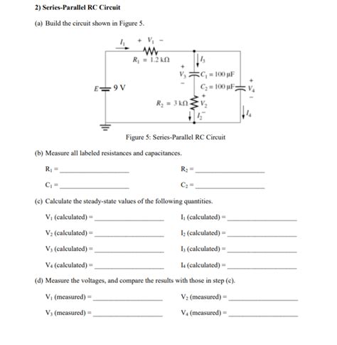 how to solve parallel rc circuit