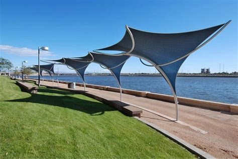 Prefab Metal Frame Tensile Structure At ₹ 349 Sq Ft In Ahmedabad Id