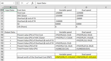 Solved For The Calculations I Need The Excel Formulas EX Course Hero