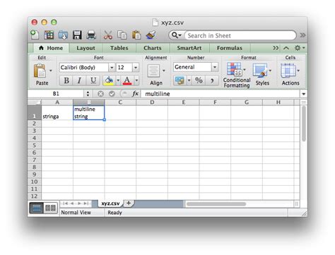 Python Mulitple Lines In A Single Excel Cell Stack Overflow