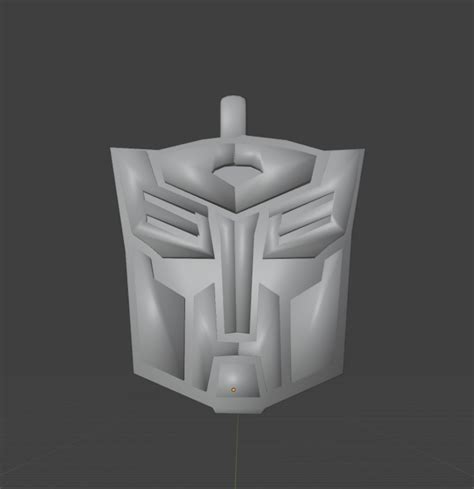 🤖 Emblema Autobot Con Lazo・archivo Stl Gratis Para Impresión 3d・cults