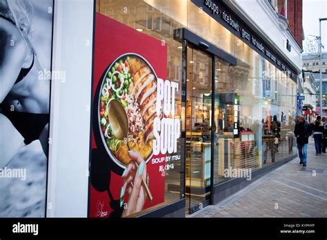 Itsu Japanese Sushi Counter Service And Takeaway Store At Commercial