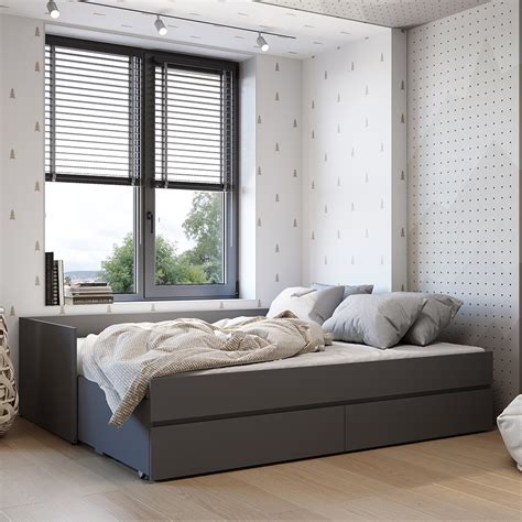 Кровать трансформер Симпл КР 51 графит