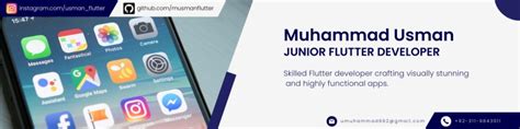 Muhammad Usman Flutter Developer Xmind Limited Linkedin
