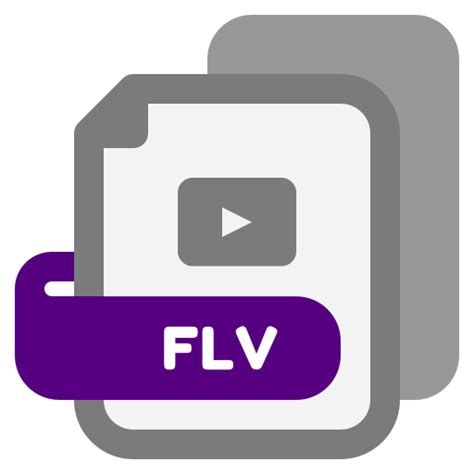 Flv Video File Extension Type Filetype File Format Icon