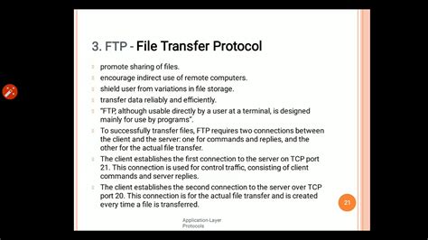 cn computer networks te cse it ftp youtube