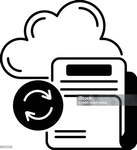 데이터 조각 모음 또는 벡터 아이콘 디자인 재구성 클라우드 처리 기호 컴퓨팅 서비스 서명 웹 서비스 및 데이터 센터 스톡