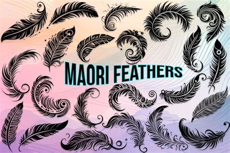 Maori Feathers Font