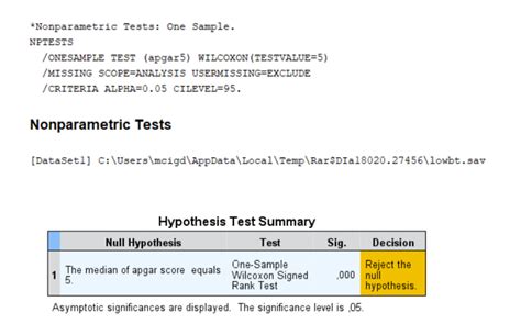 solved nonparametric tests one sample nptests onesample
