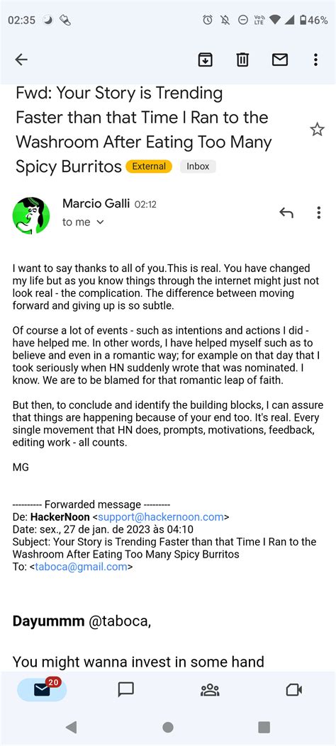 Testimonials Hackernoon