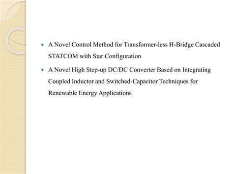 Ieee Electrical Projects Using Matlabsimulink Software Ppt