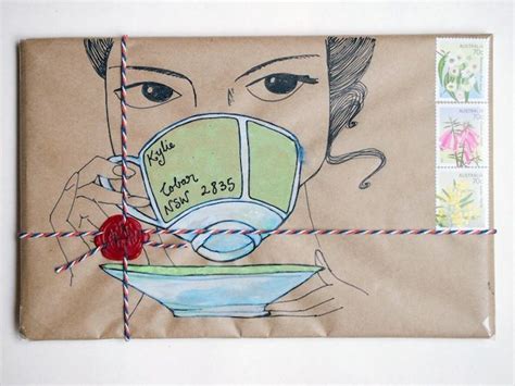Snail Mail The Back Story Mail Art Envelopes Envelope Art Snail
